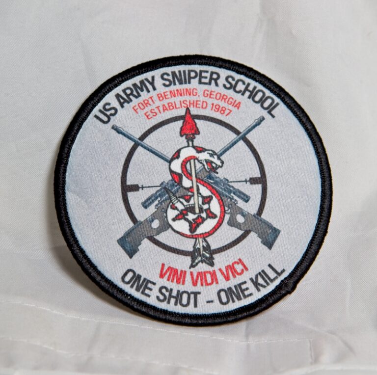 Sniper School Patch 3 1/8" (New)
