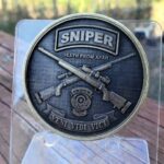 Sniper Challenge Coin (Solid Brass v2)